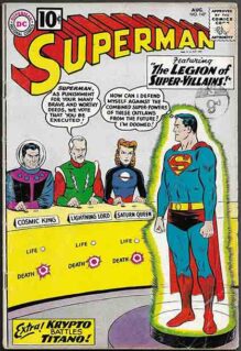 American Comics Update: DC Debuts: Classic Superman inc 1st Legion of ...